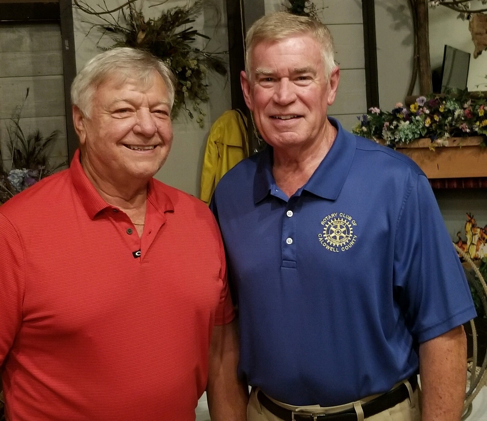 Rotarian Bruce Cannon awarded 40 years perfect attendance